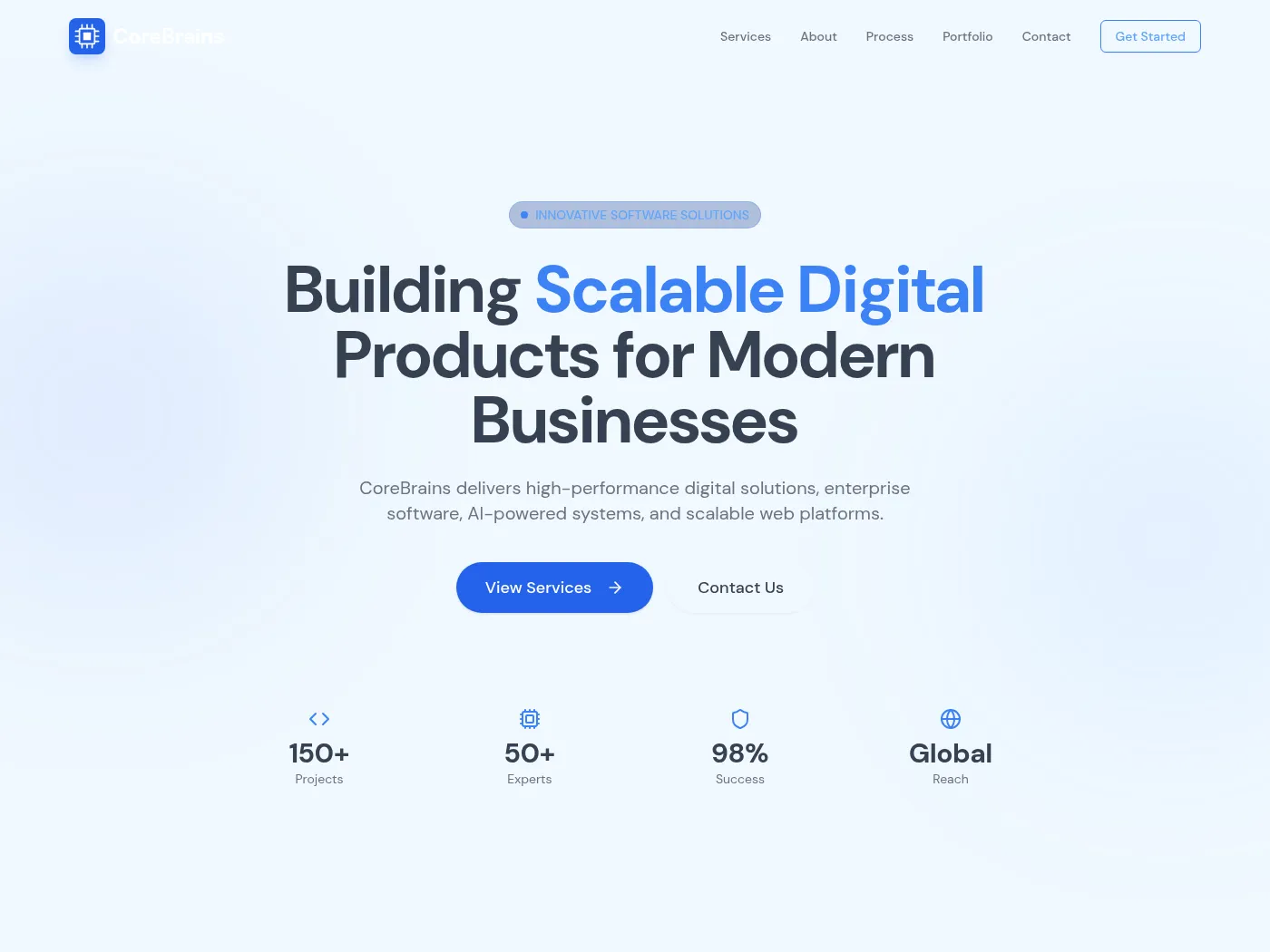 CoreBrains Site Rebuild