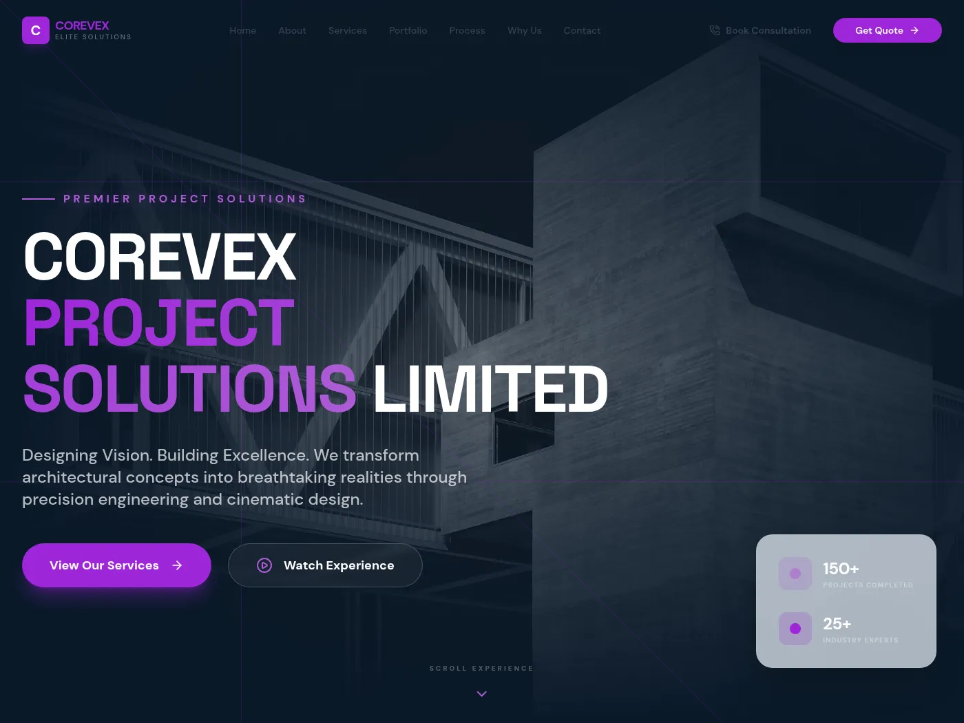 Corevex Elite Experience