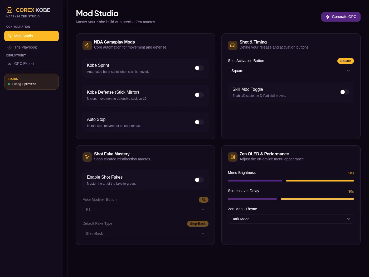 CoreX NBA2K26 Script