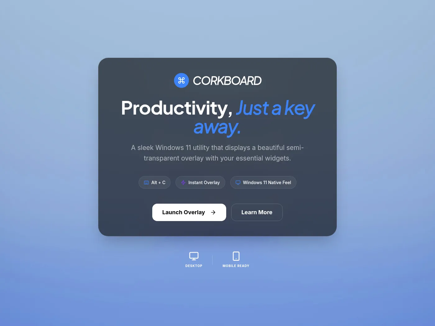 Corkboard Overlay Suite