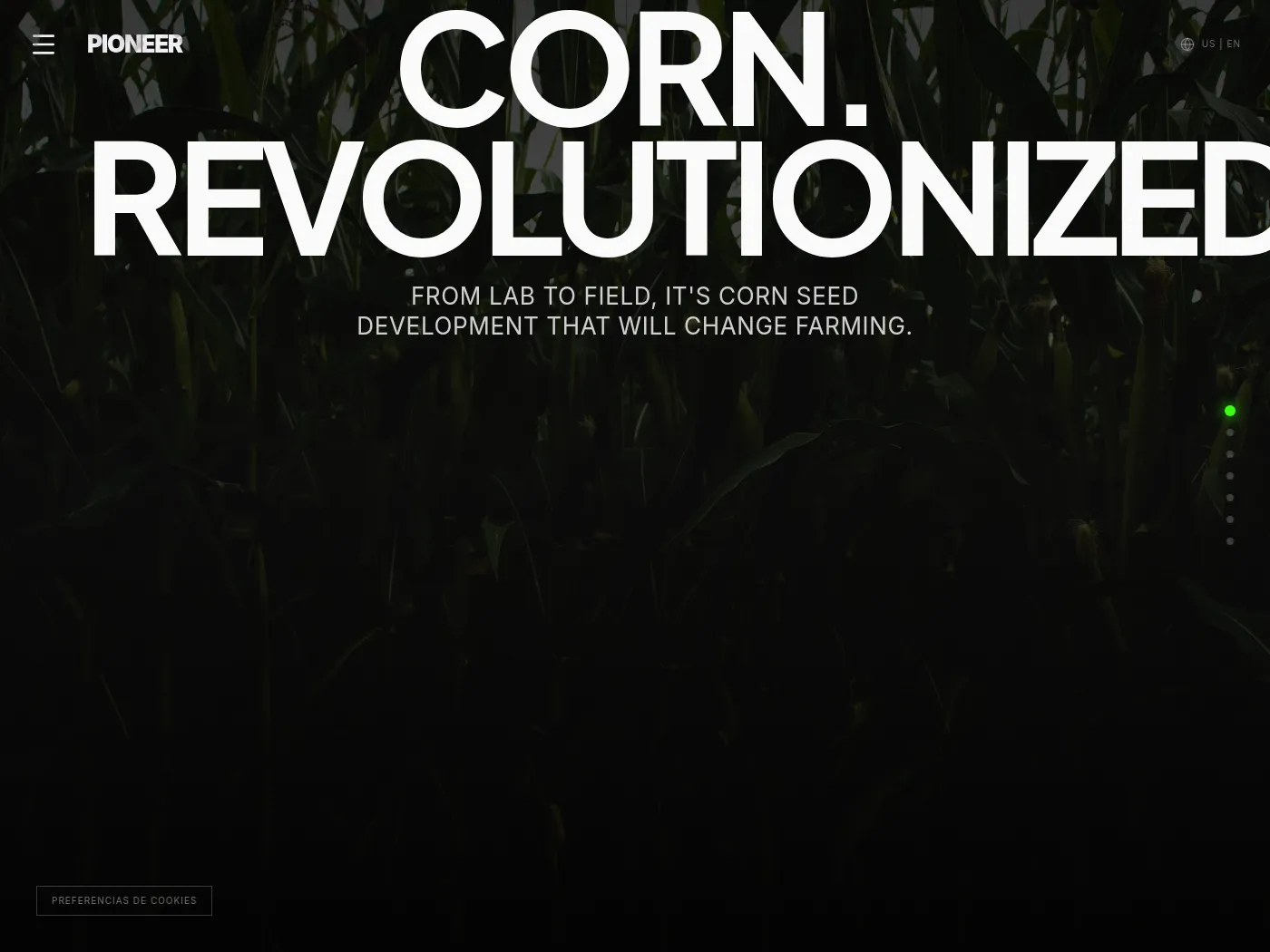 CORN Revolution Landing