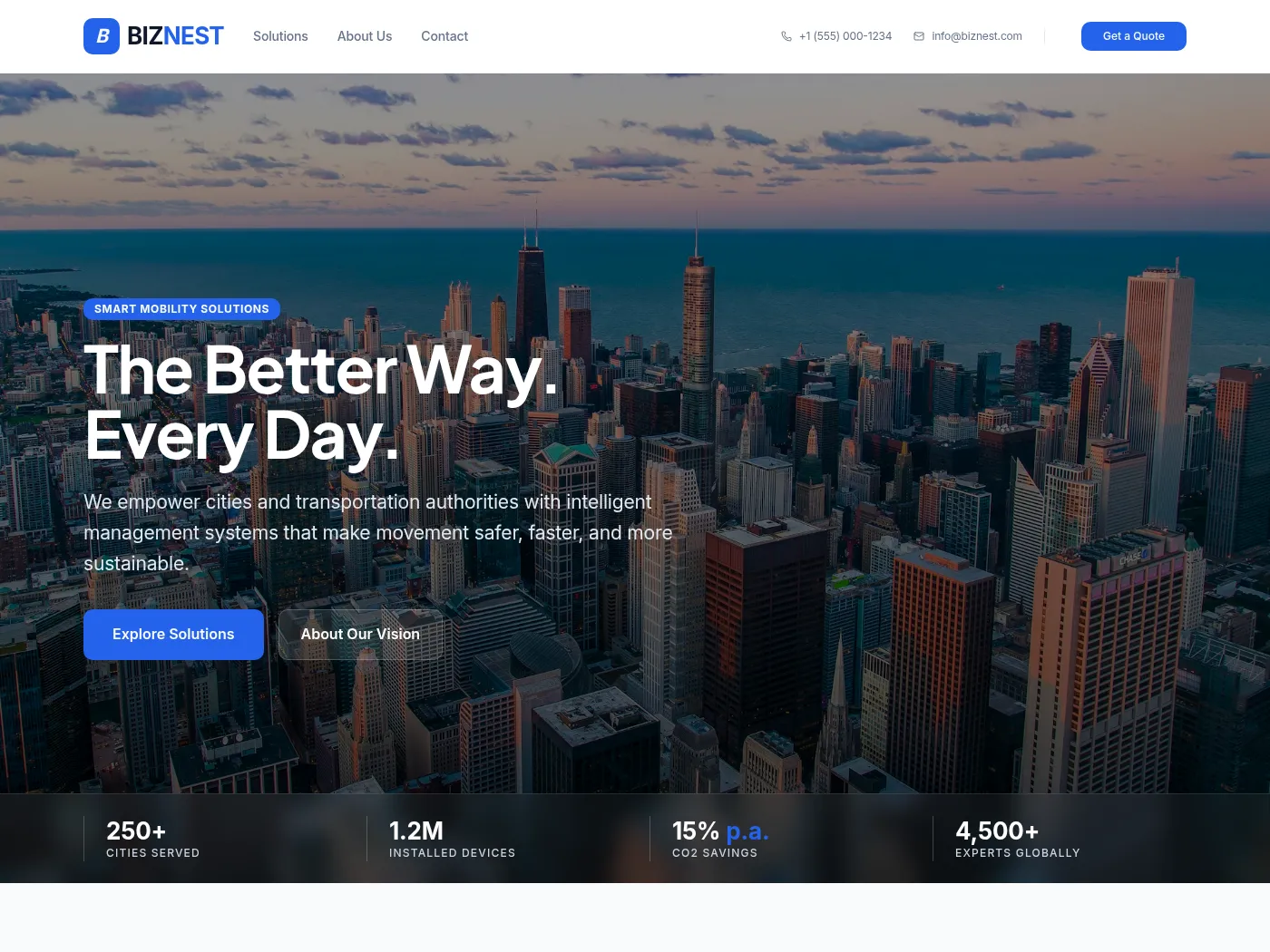 BizNest Corporate Site