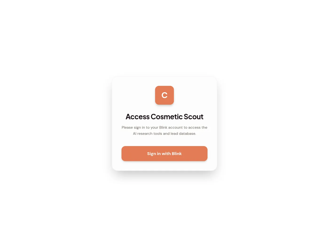 CosmeticConnect Scout