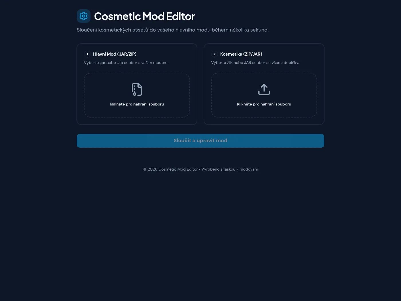 Cosmetic Mod Editor