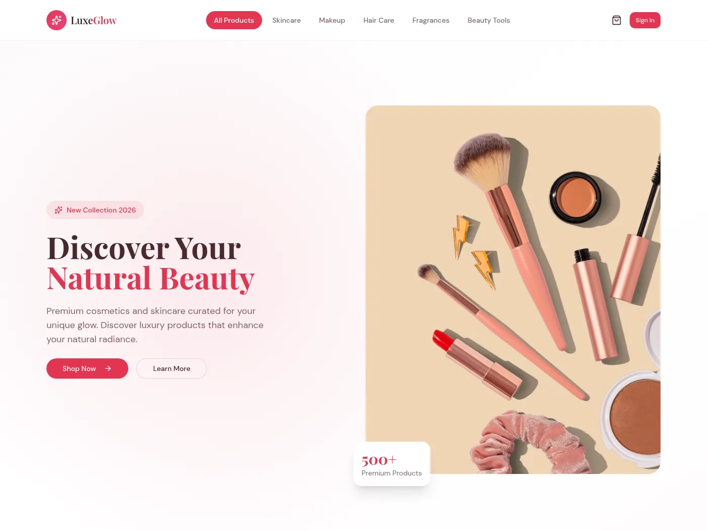 Cosmetic Shop Online