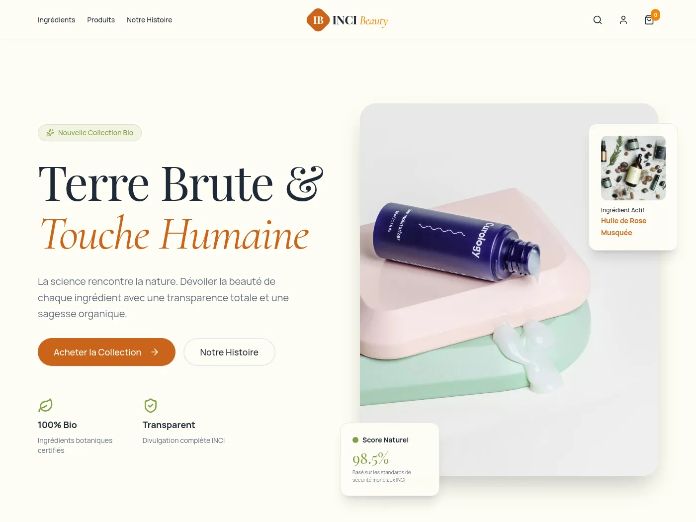 Cosmetic Brand Showcase