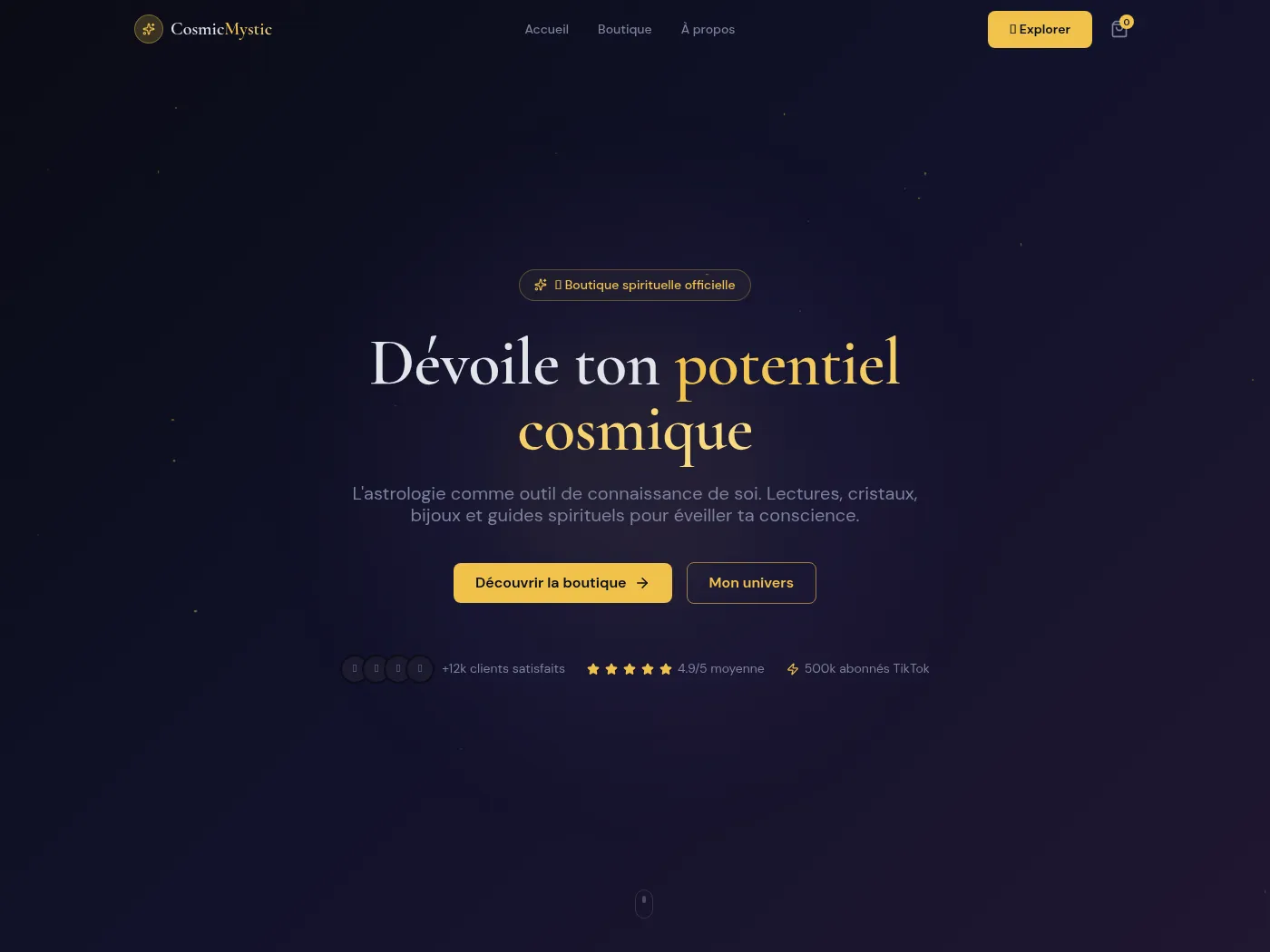 CosmicMystic Shop