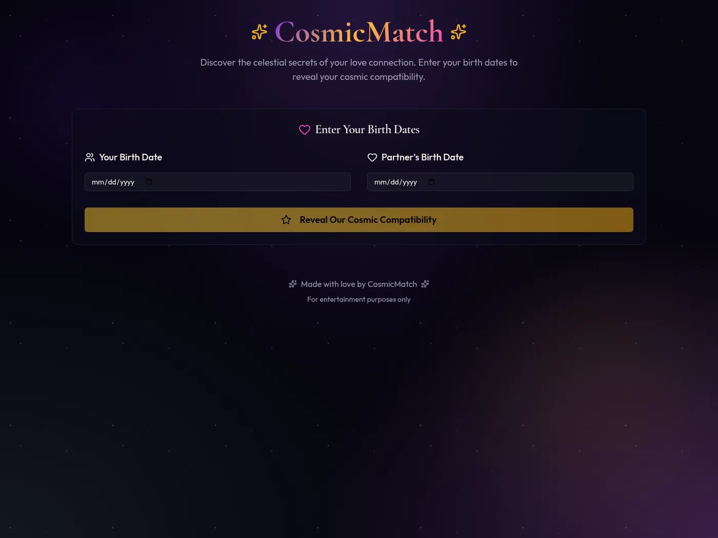 CosmicMatch