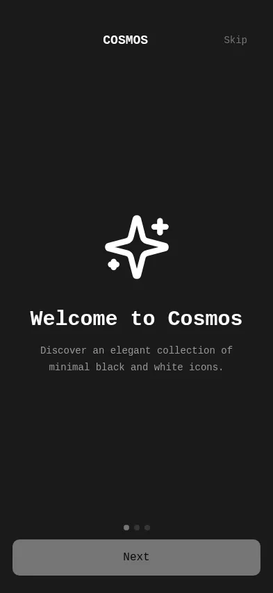 Cosmos Minimal Icons