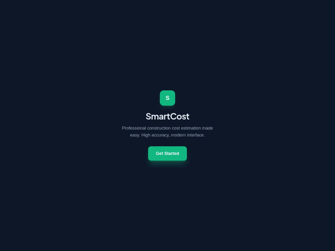 Smart Cost Estimator