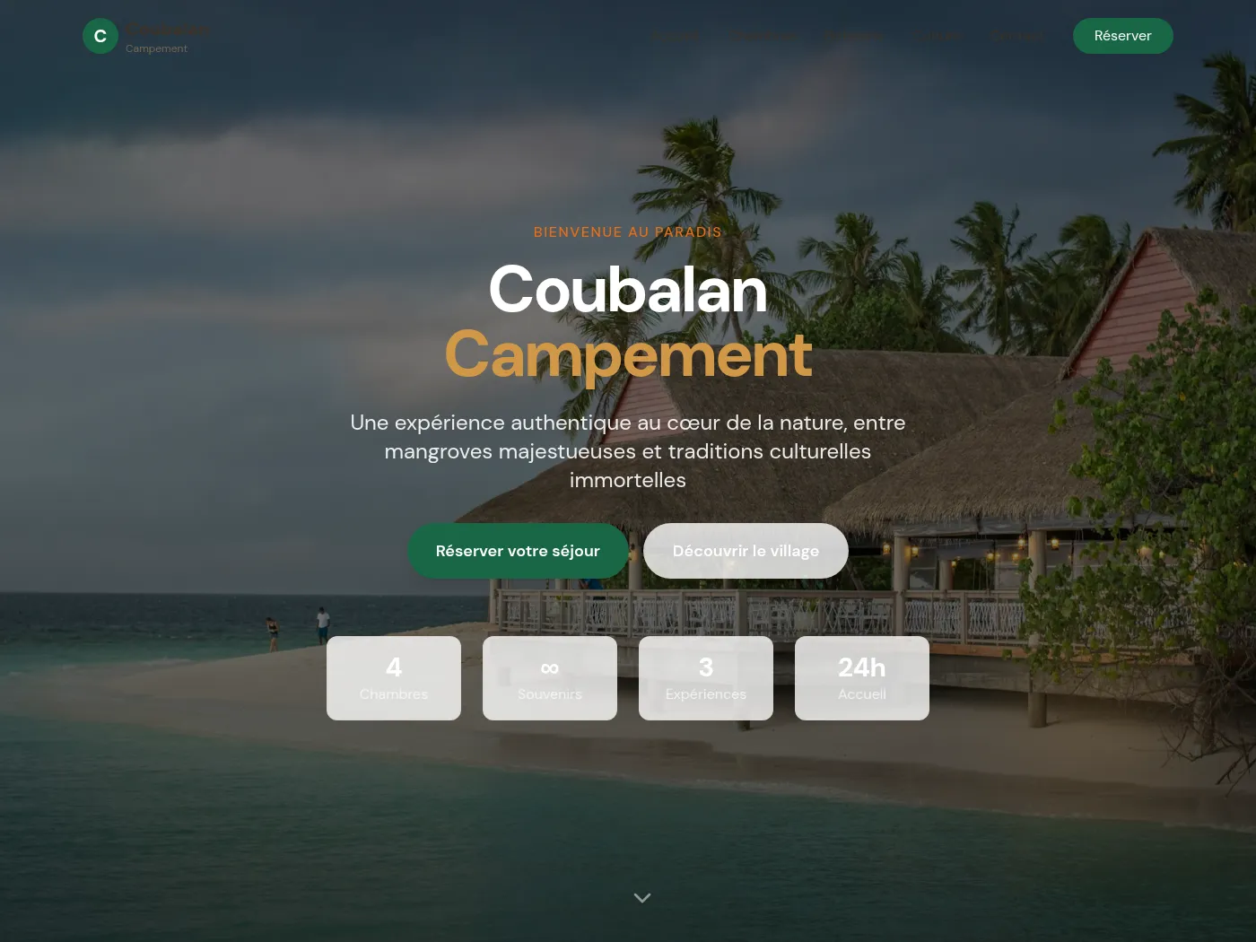 Coublan Campement Web