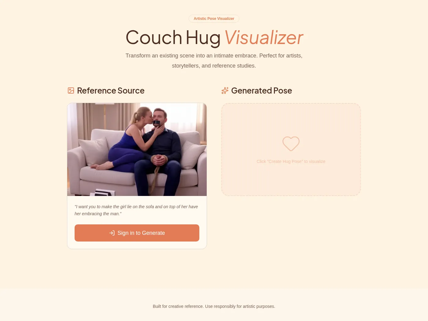 Couch Hug Visualizer