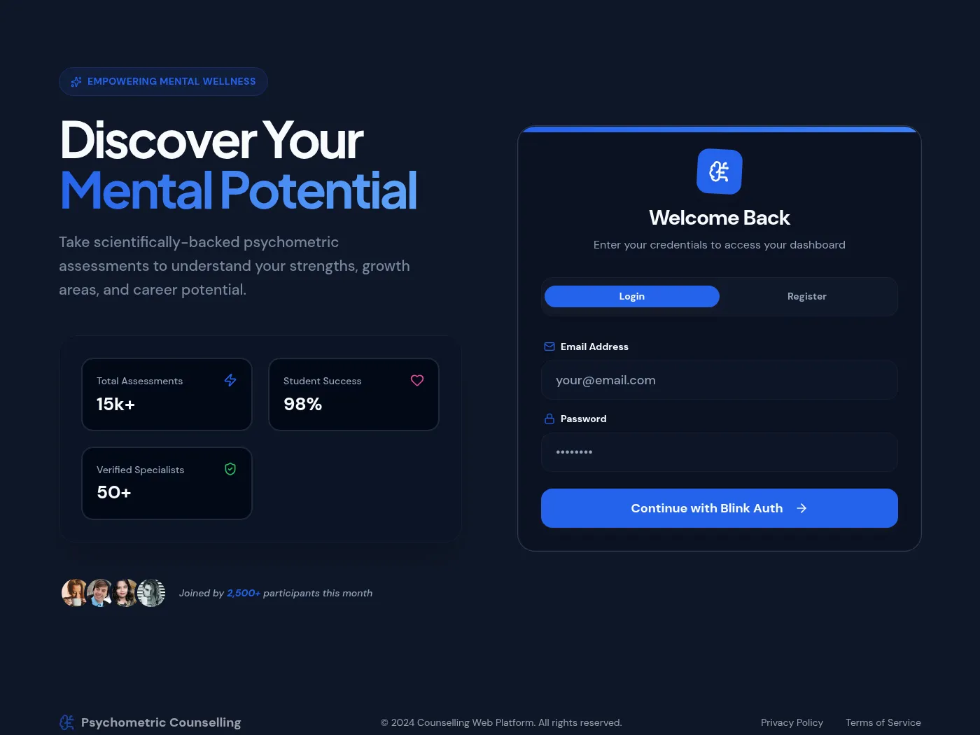 Counselling Web Platform