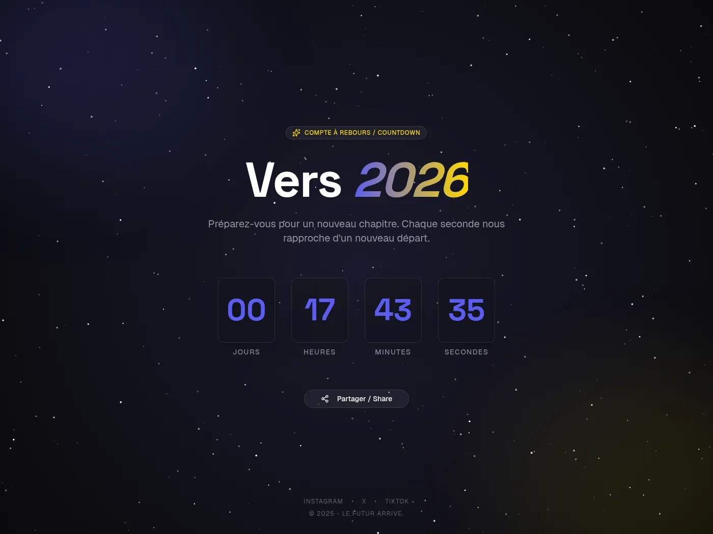 2026 Countdown Site (Remix)