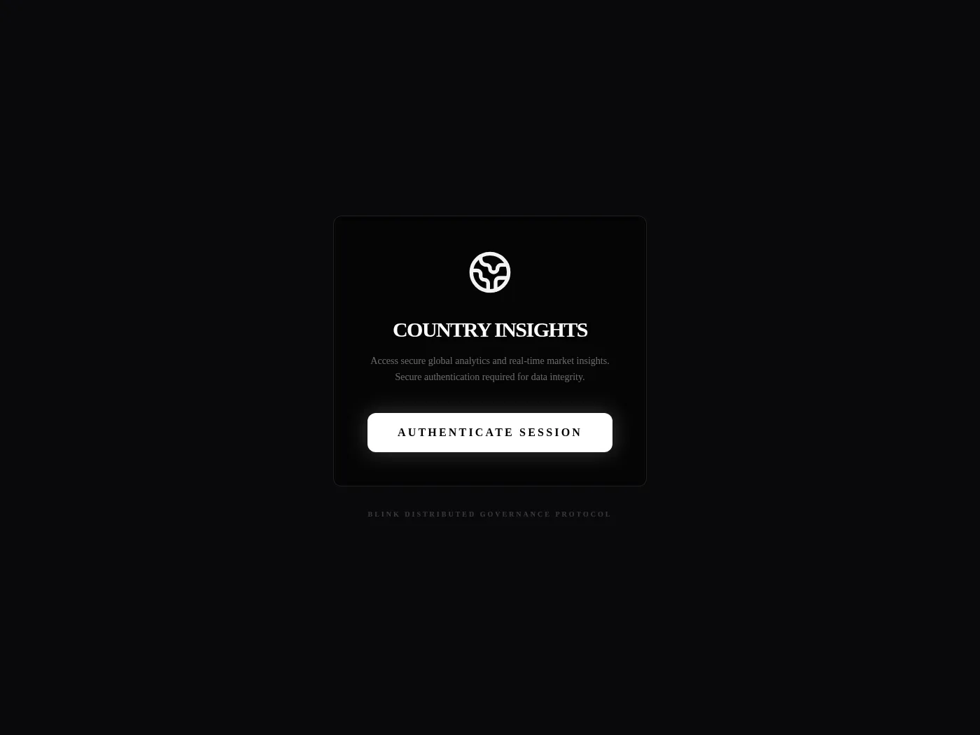 Country Insights Dashboard
