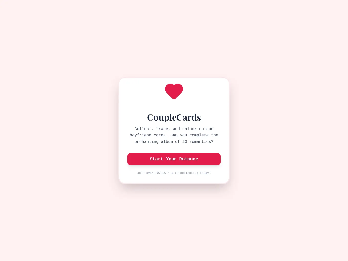 CoupleCards Collector