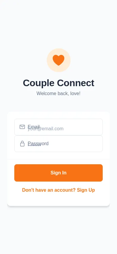 Couple Connect App