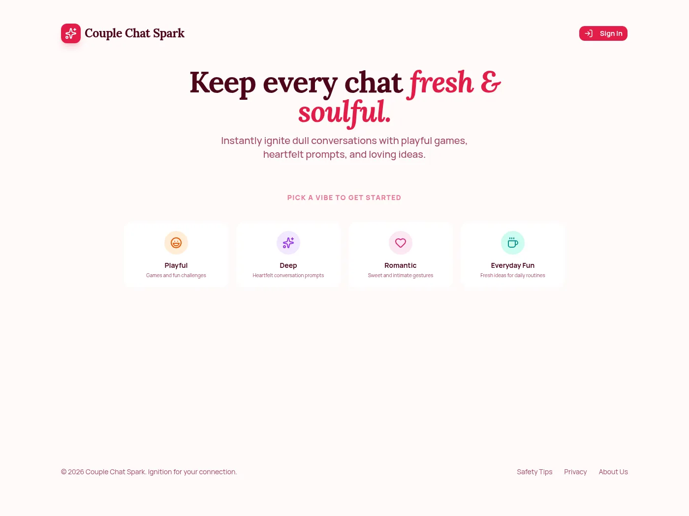 Couple Chat Spark