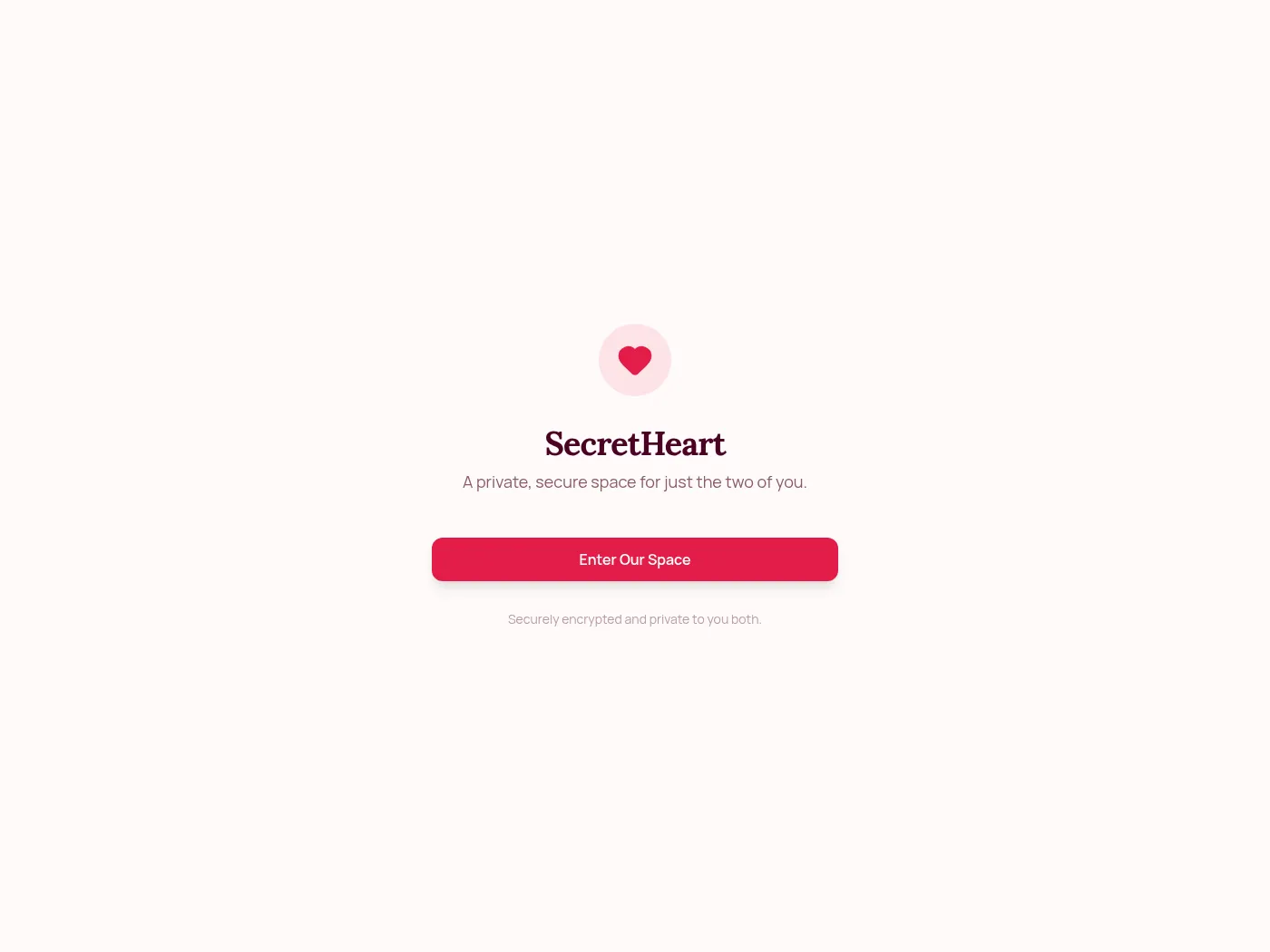 Couple's Secret Messenger