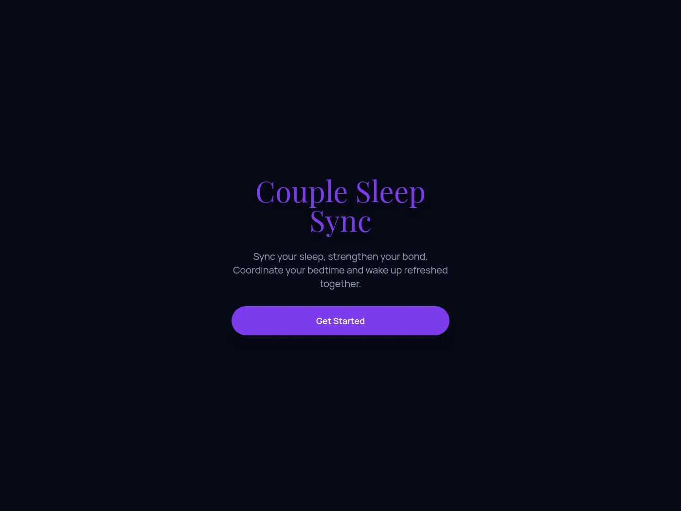 Couple Sleep Sync