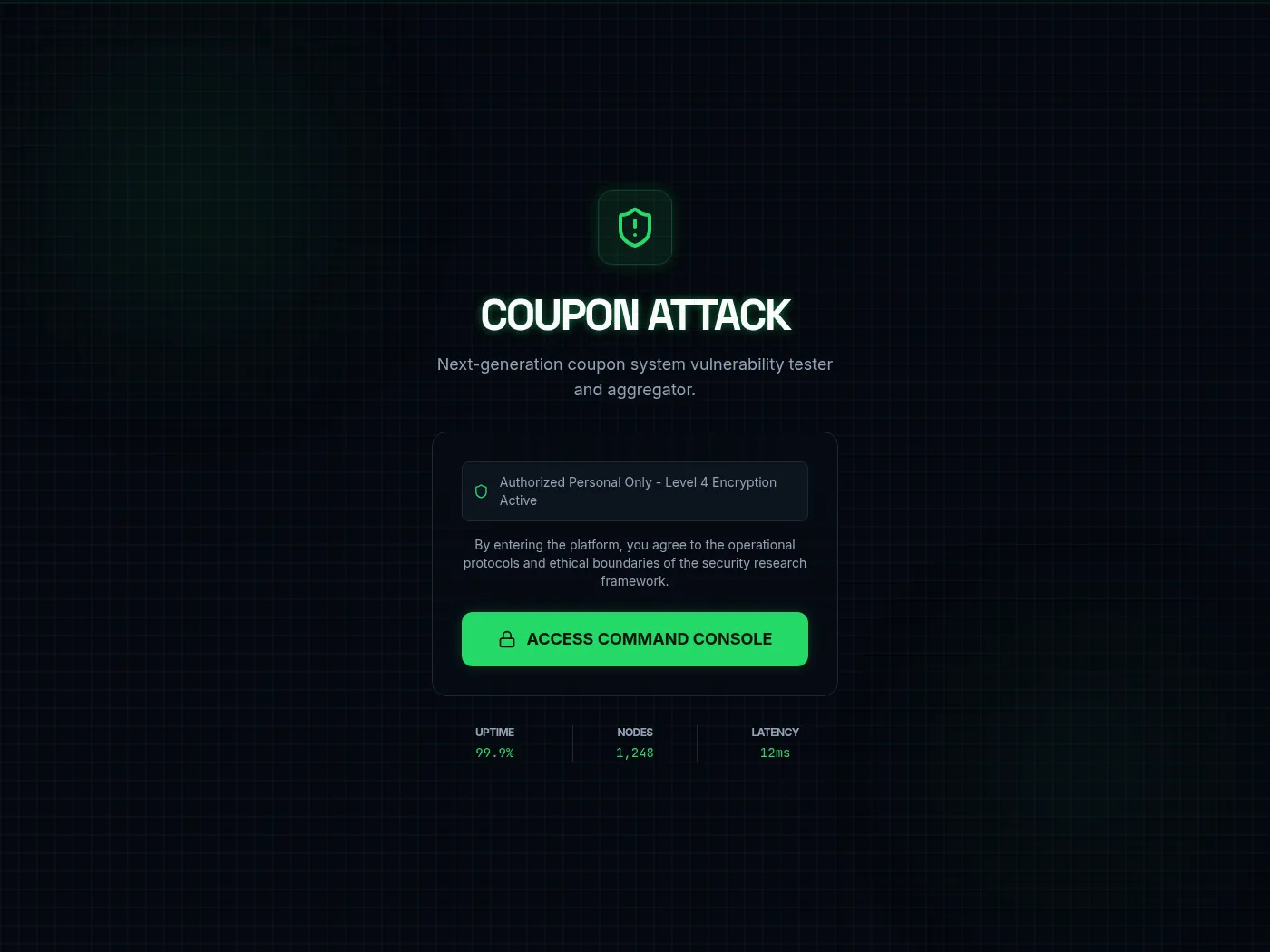 Coupon Attack Agent