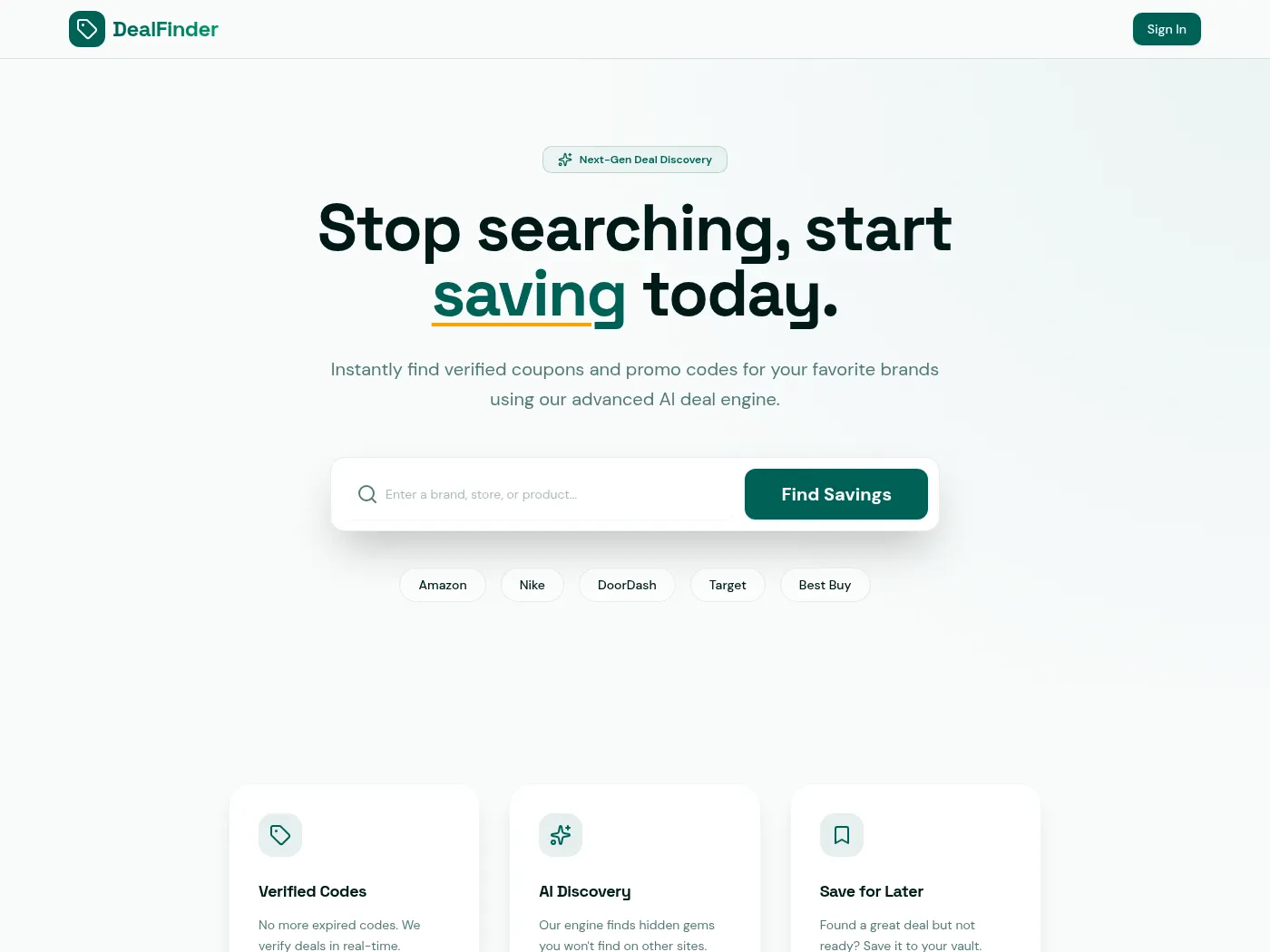 DealFinder Web