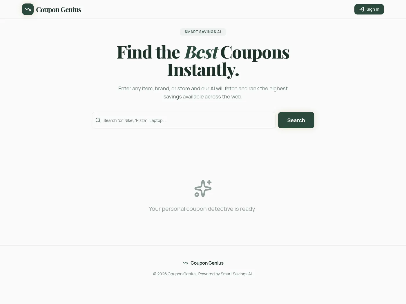 Coupon Genius