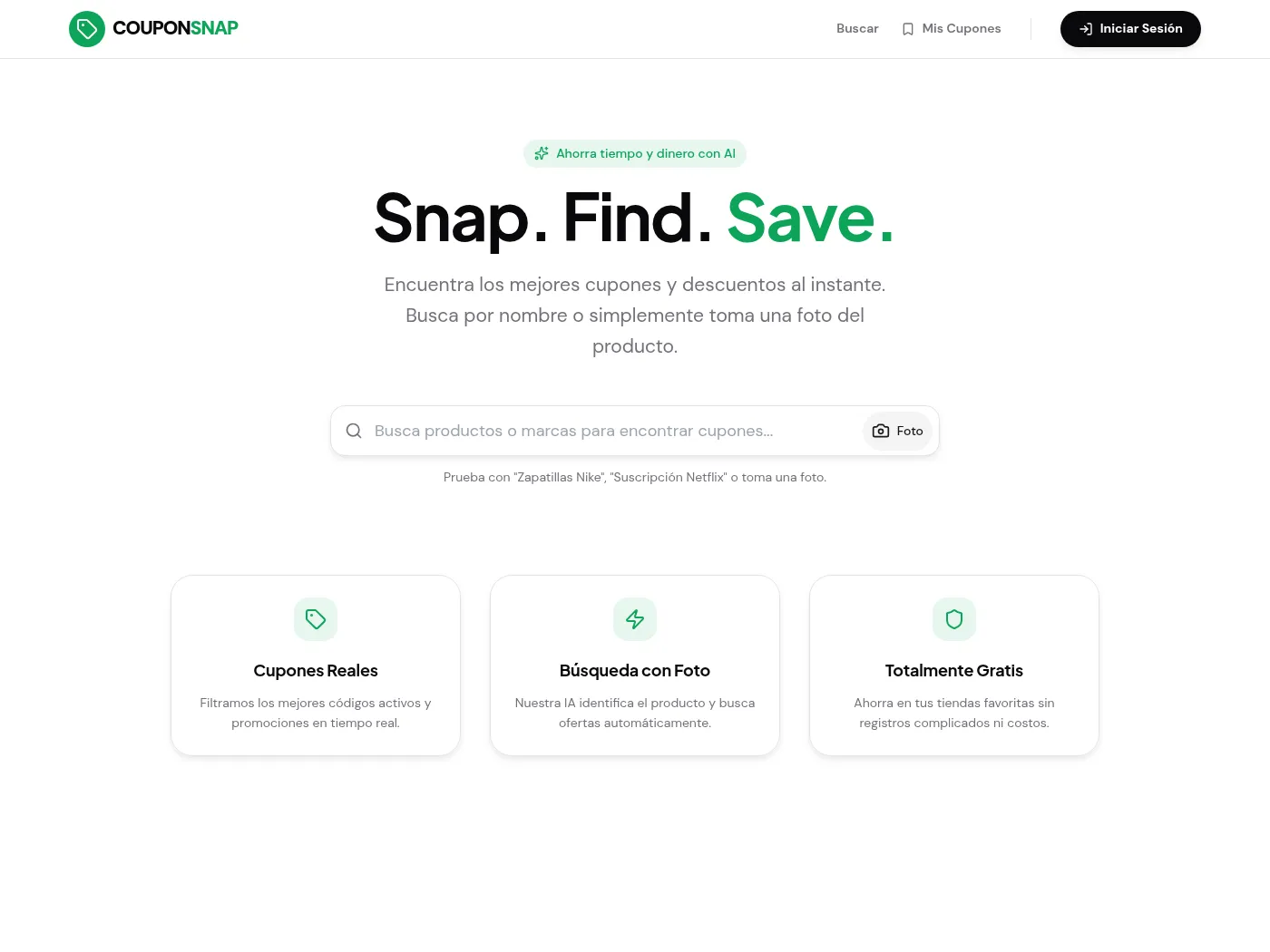 CouponSnap Finder