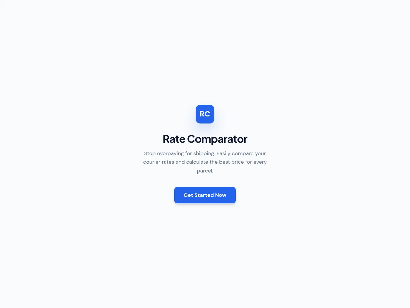 Courier Rate Comparator