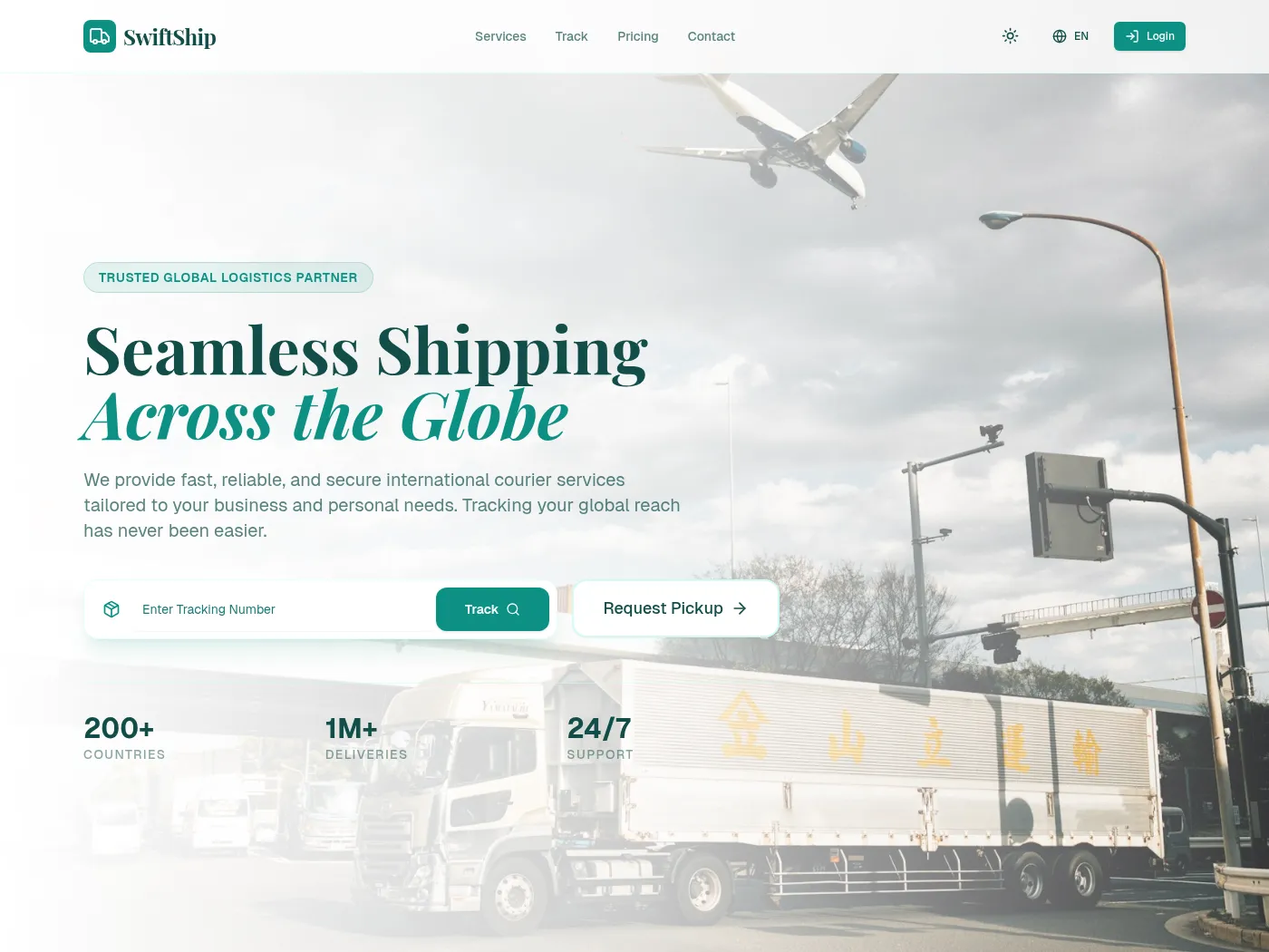 SwiftShip Courier Web