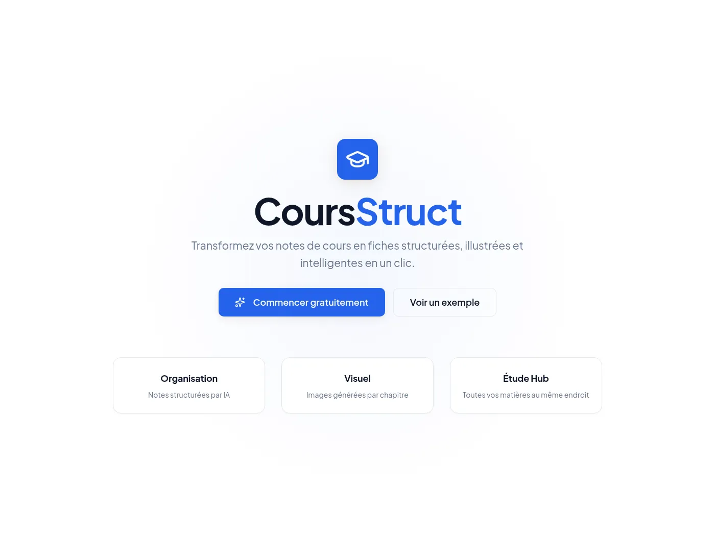 CoursStruct Web