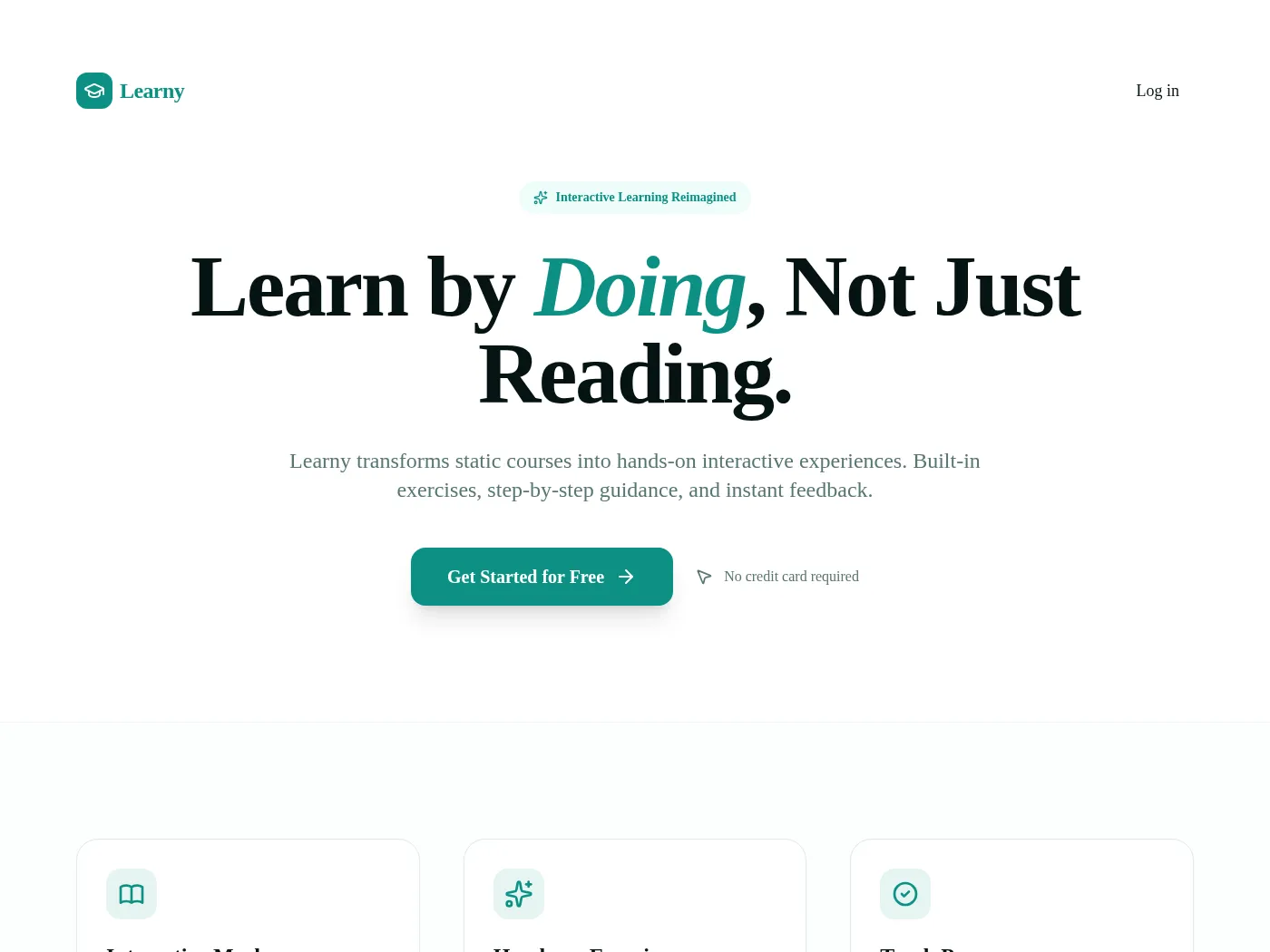 Interactive Course Builder