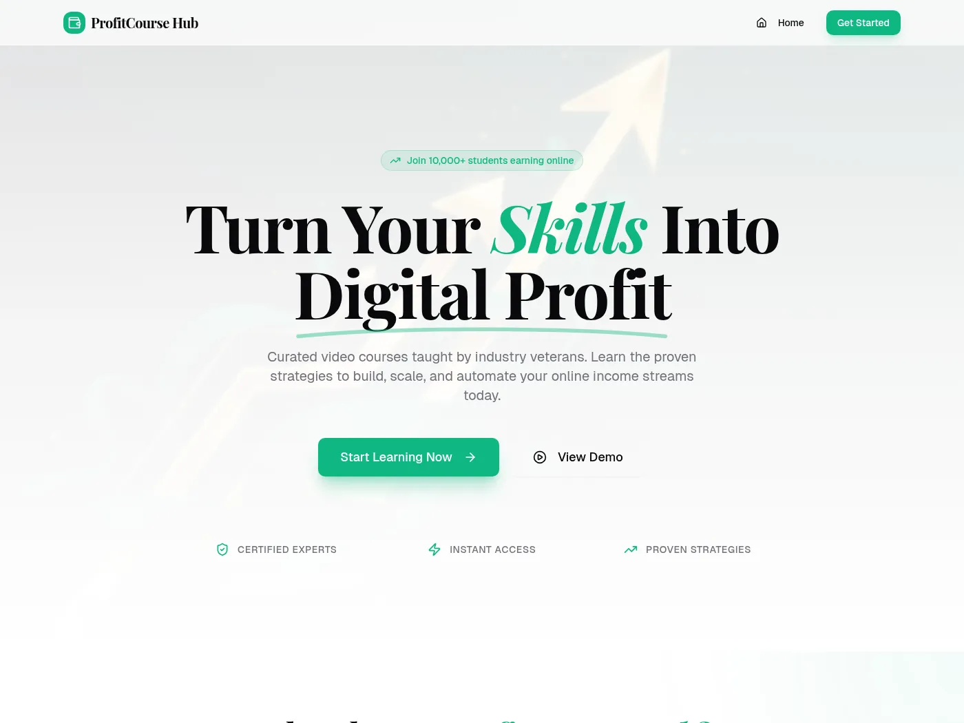 ProfitCourse Hub