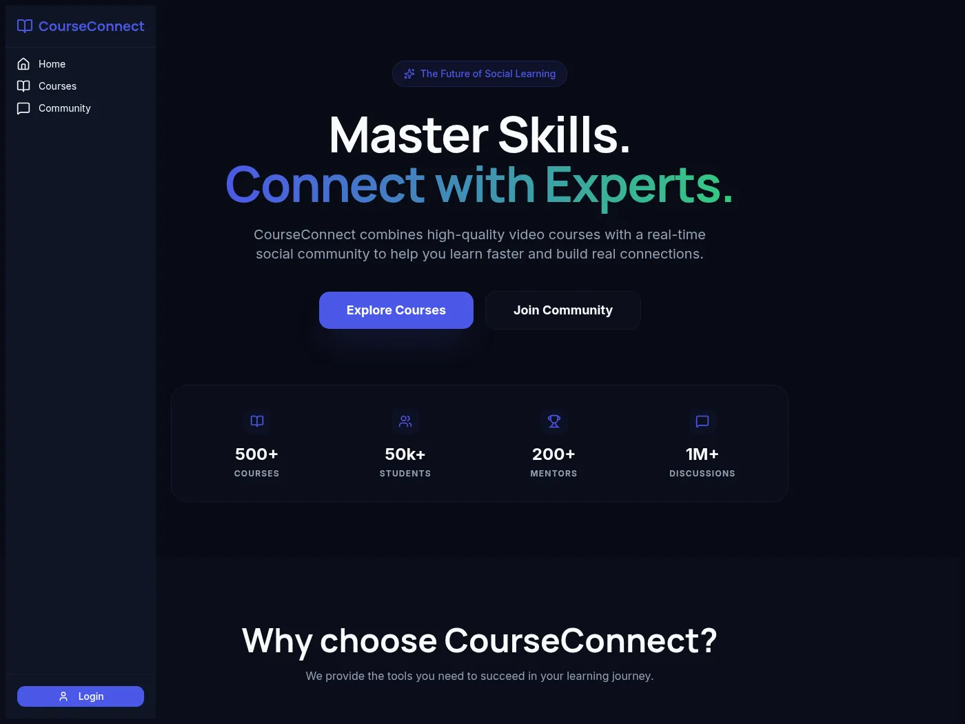 CourseConnect Platform