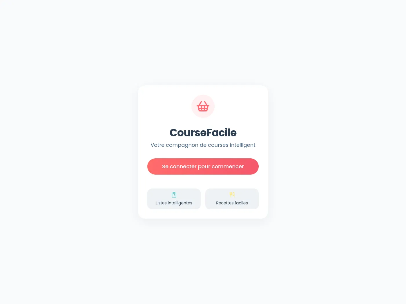 CourseFacile Shopper