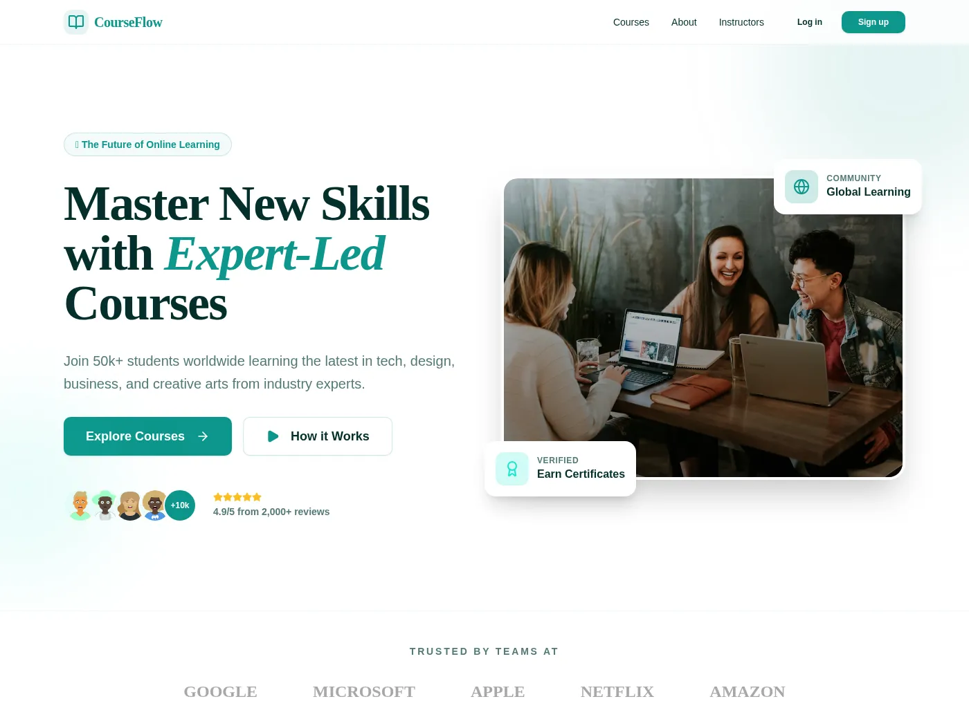 CourseFlow LMS