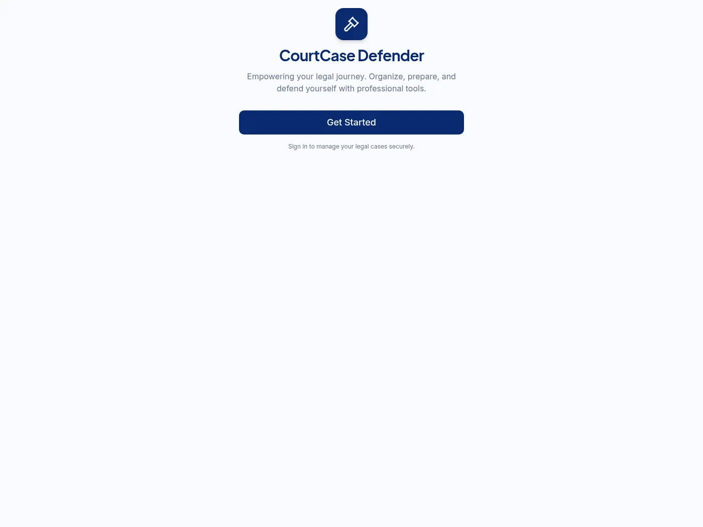 CourtCase Defender