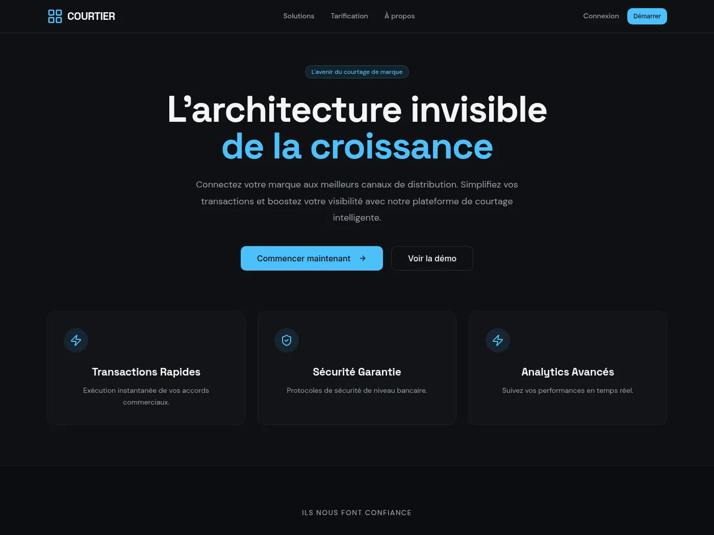 Courtier Web Platform