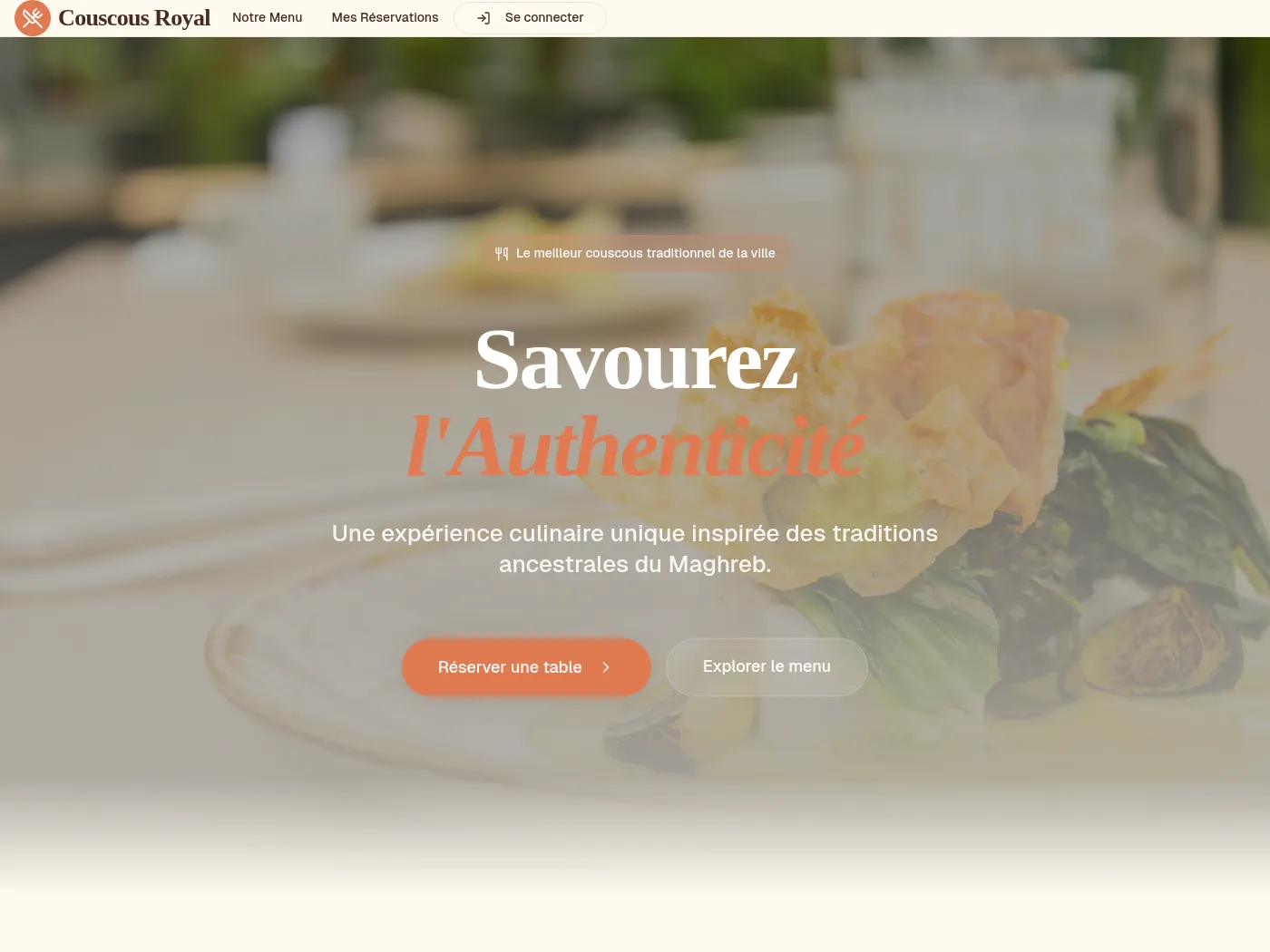 Couscous Bistro Booking