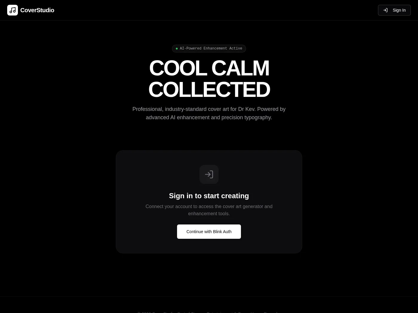 Cool Calm Collected Cover