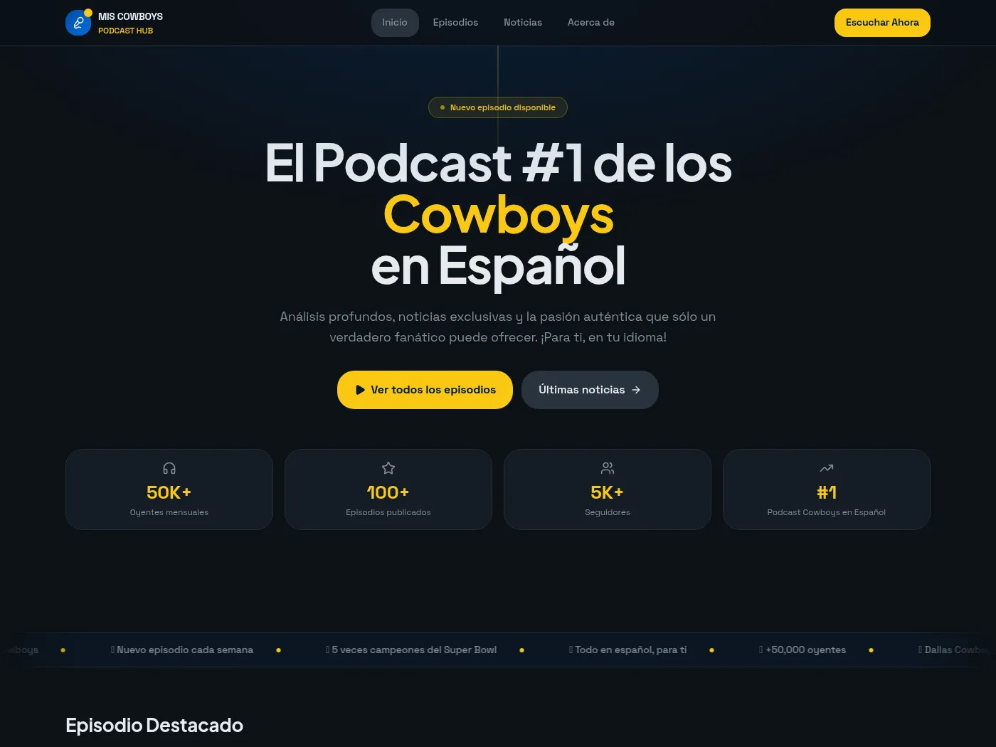 Mis Cowboys Podcast Hub