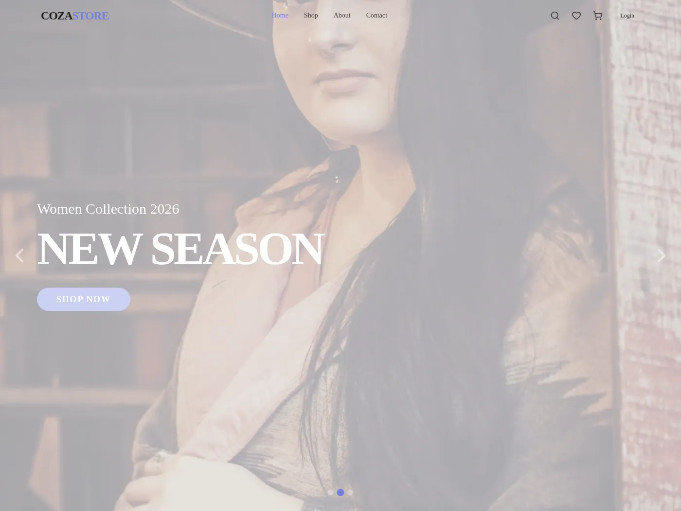Cozastore E-Commerce Site