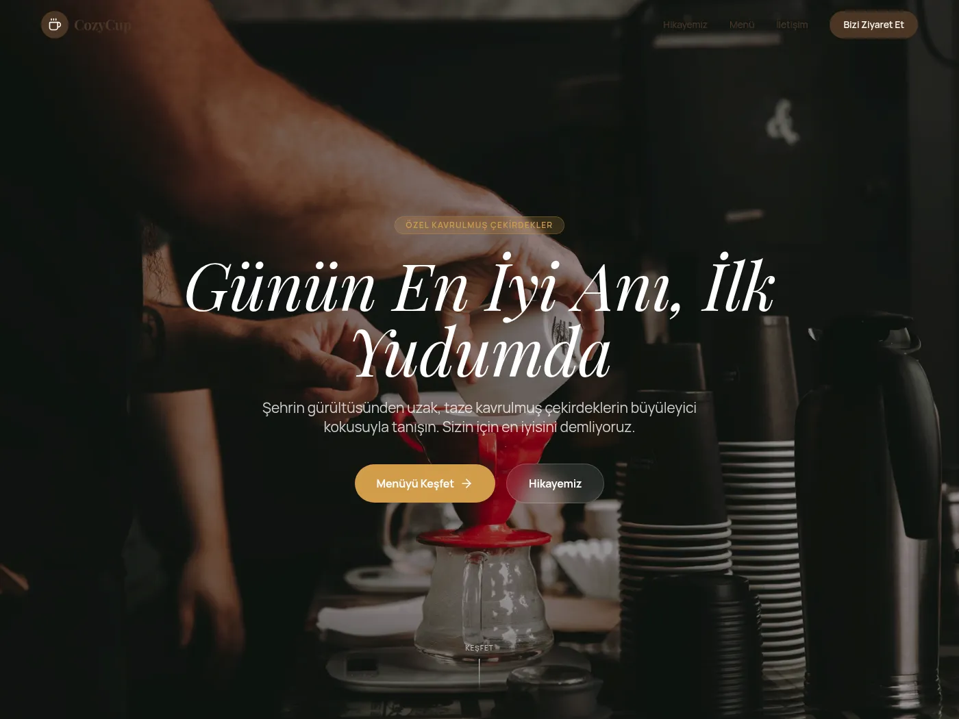 CozyCup Coffee Web