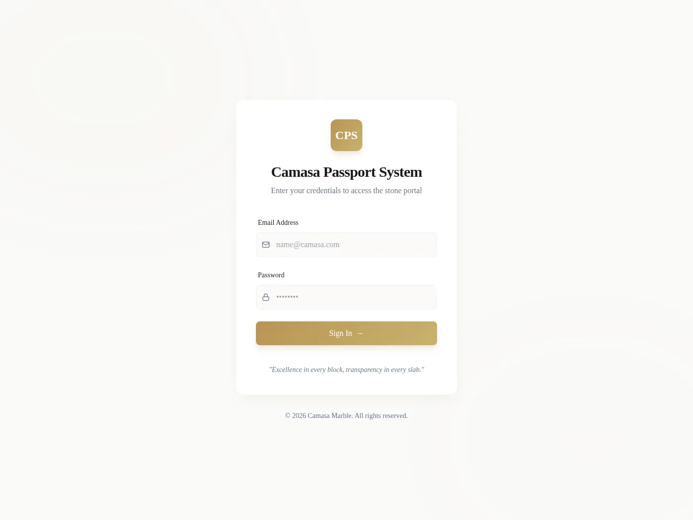 CPS Passport System