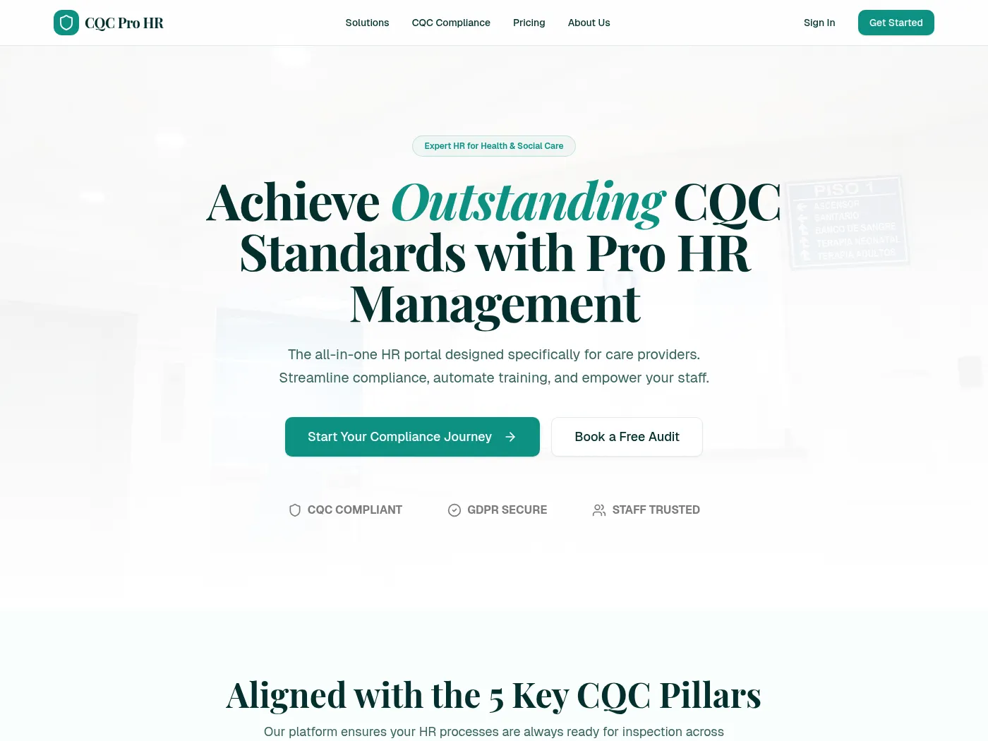 CQC Pro HR Website