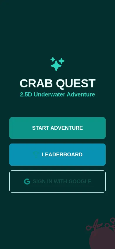 Crab Quest 2.5D