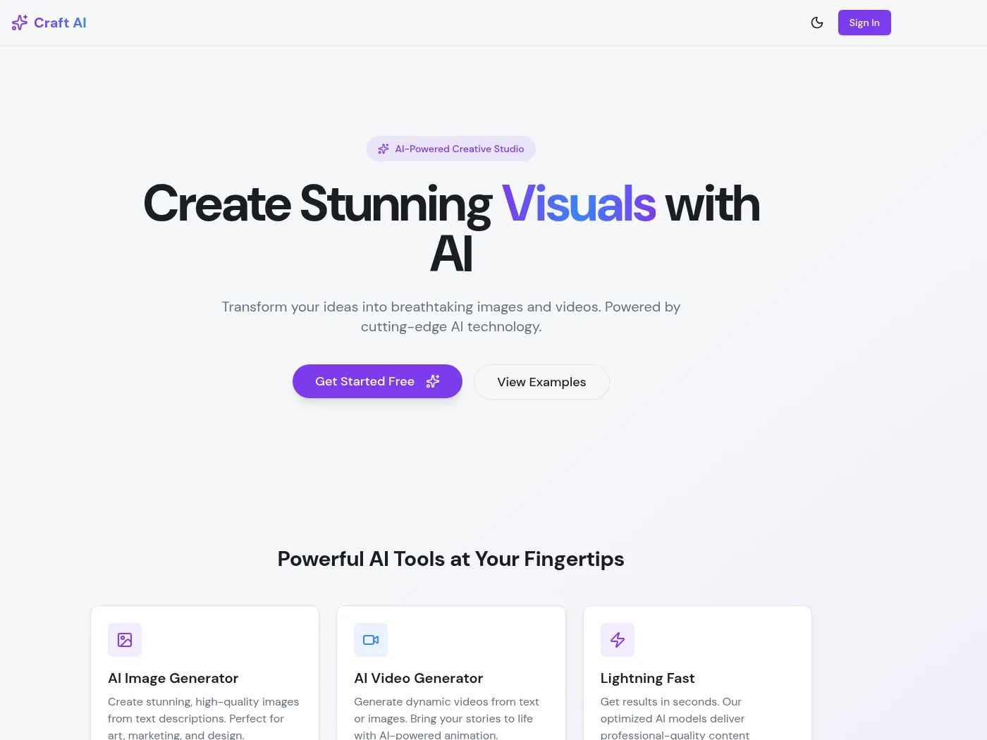 Craft AI Studio