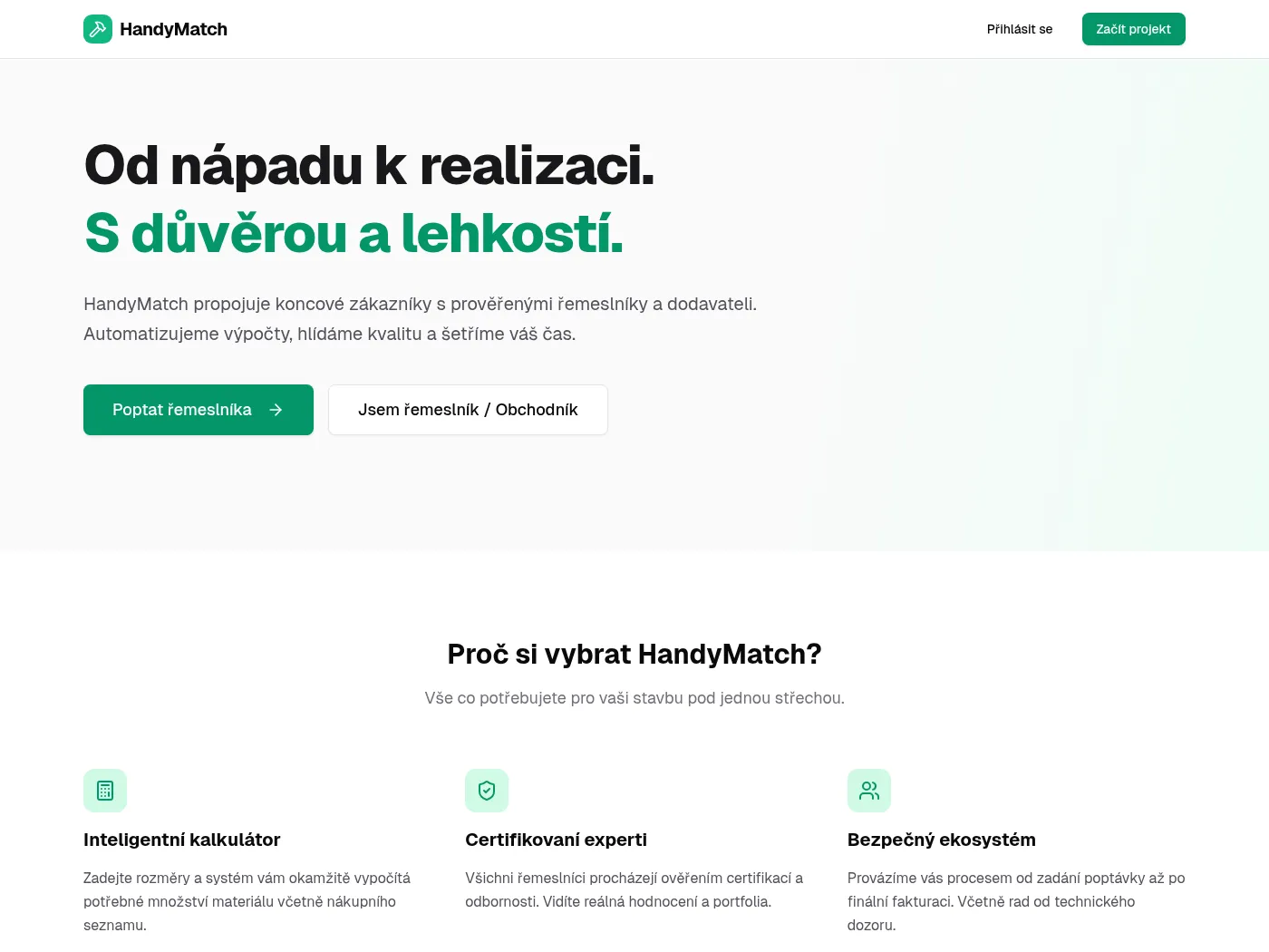 HandyMatch Portal