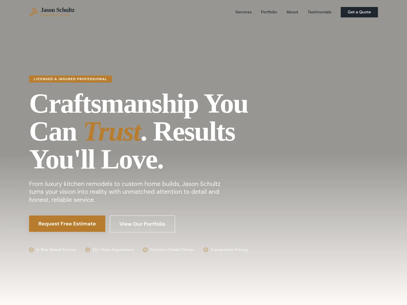 CraftBuild AI Website