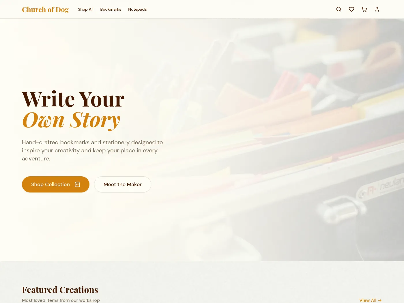 Crafts & Stationery Shop